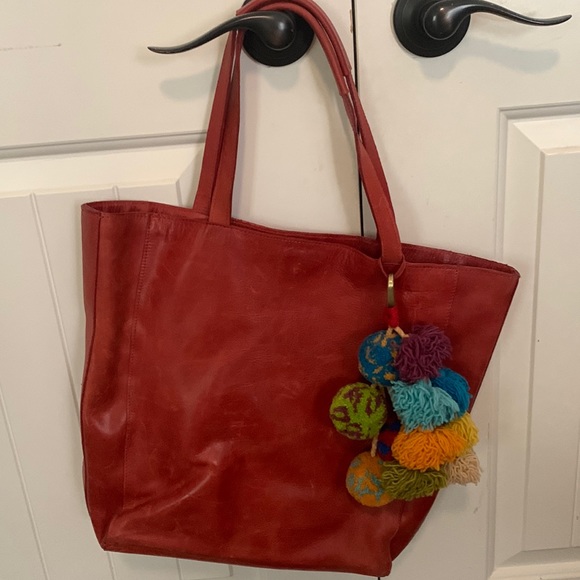 Noonday Collection | Bags | Noonday Collection Mulberry Leather Tote ...